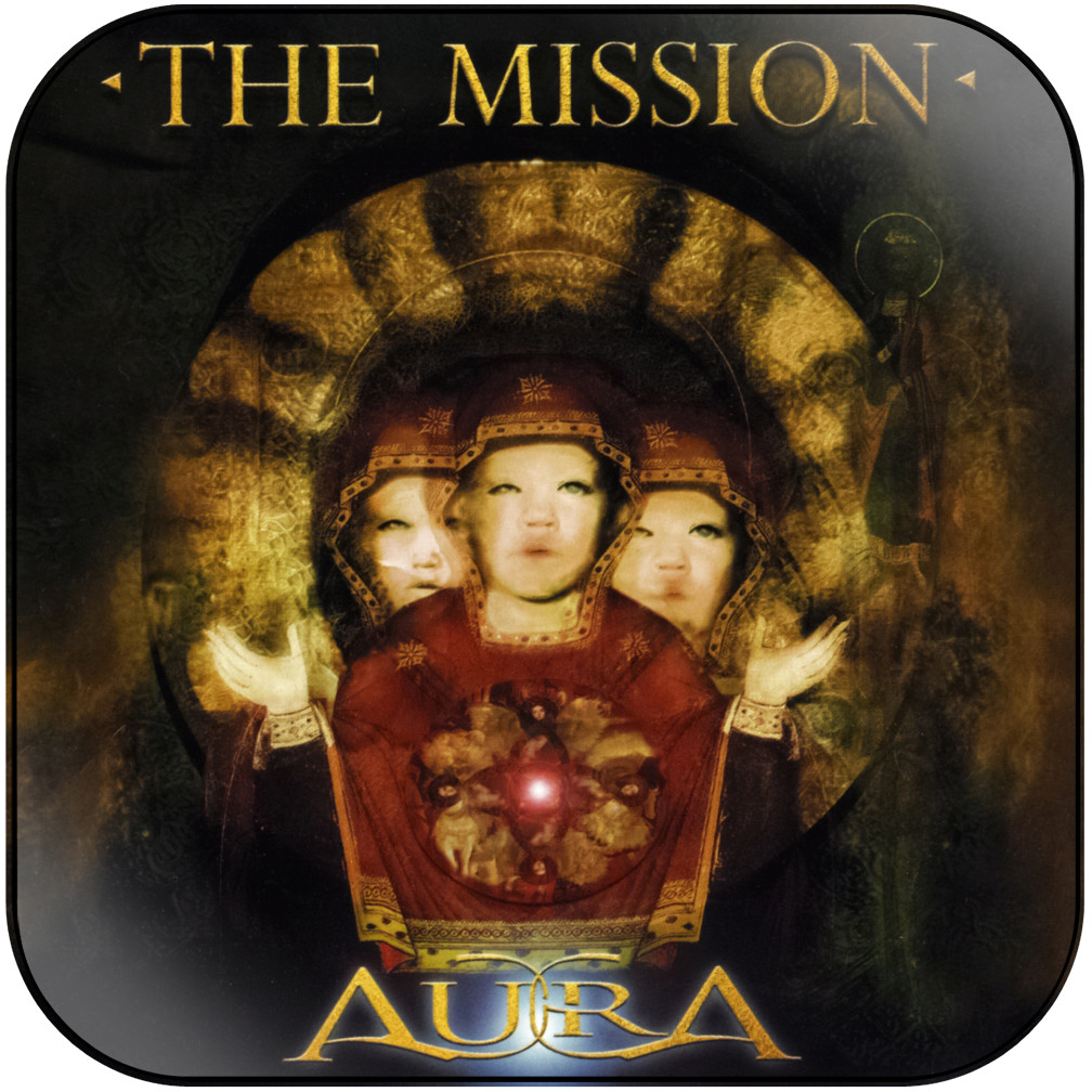 The Mission Aura Album Cover Sticker