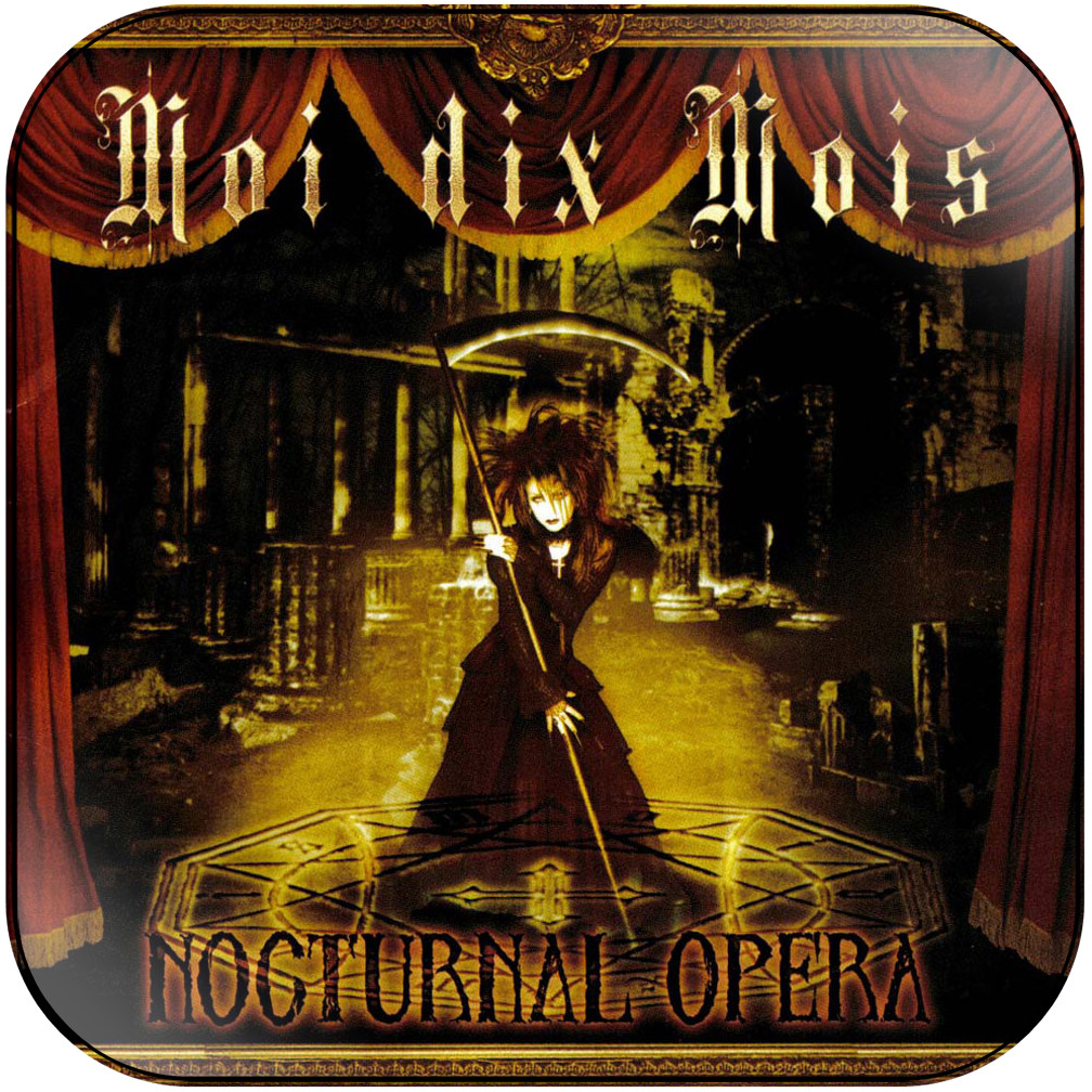 Moi dix Mois Nocturnal Opera Album Cover Sticker