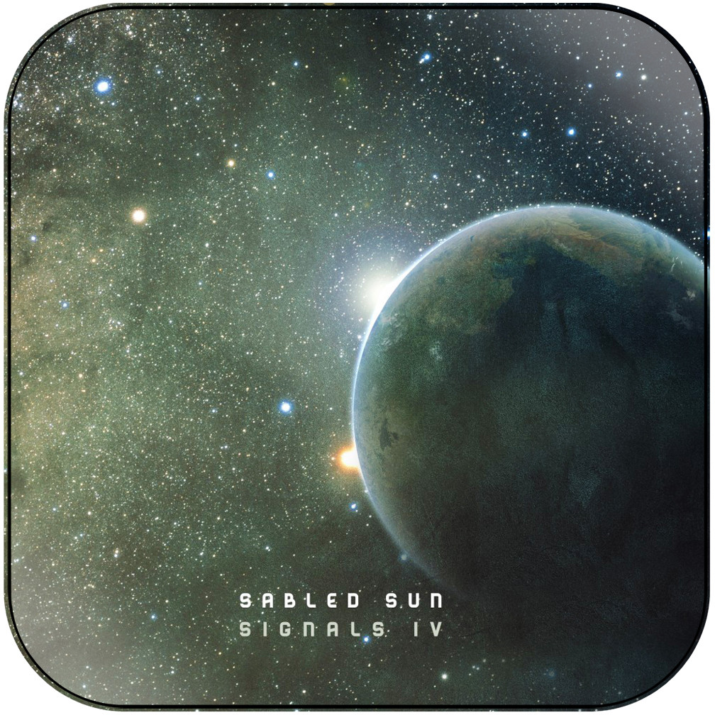 Sabled Sun Signals Iv Album Cover Sticker