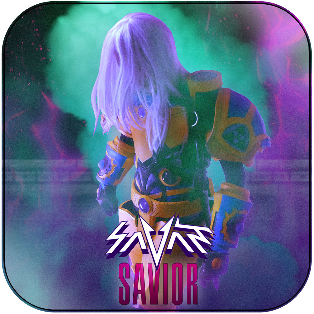 Savant Savior Album Cover Sticker