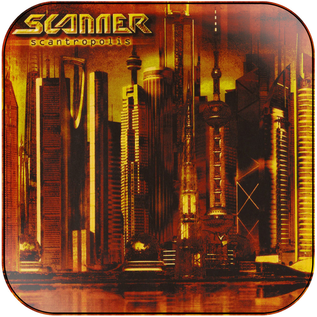 Scanner Scantropolis Album Cover Sticker