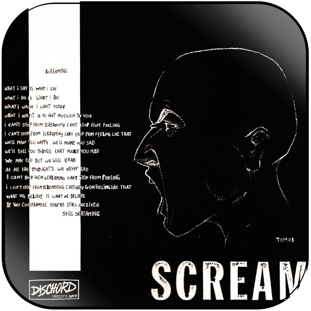 Scream Still Screaming Album Cover Sticker