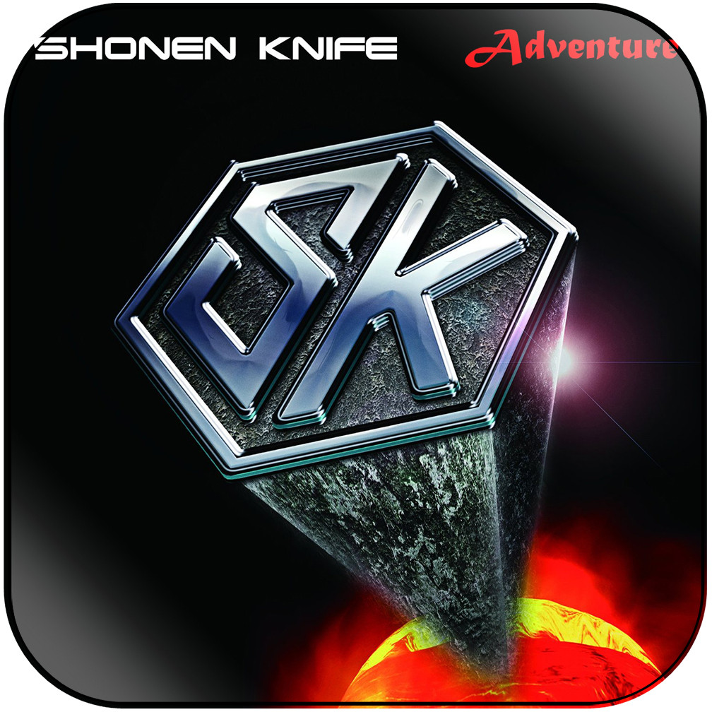 Shonen Knife Adventure Album Cover Sticker