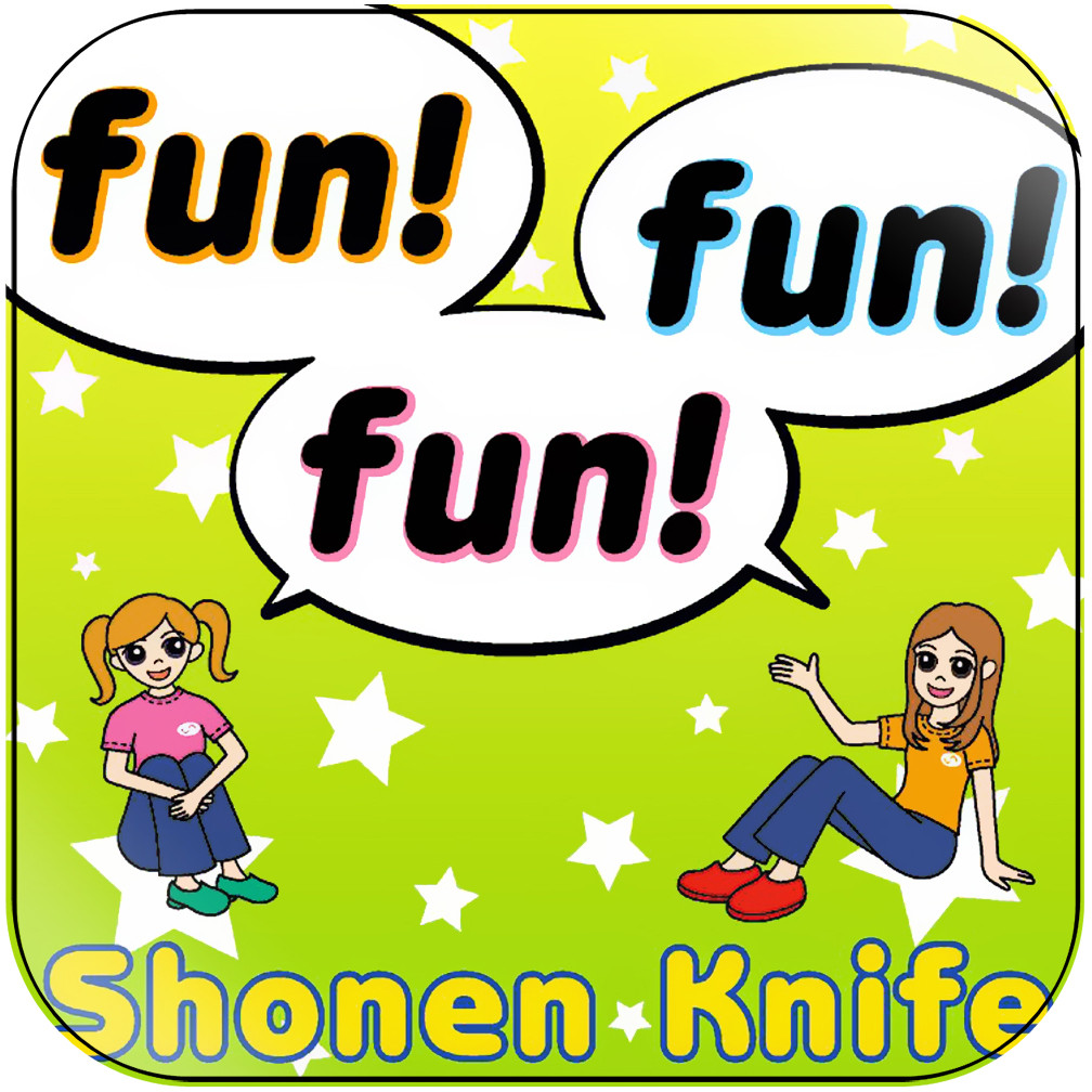 Shonen Knife Fun Fun Fun-2 Album Cover Sticker