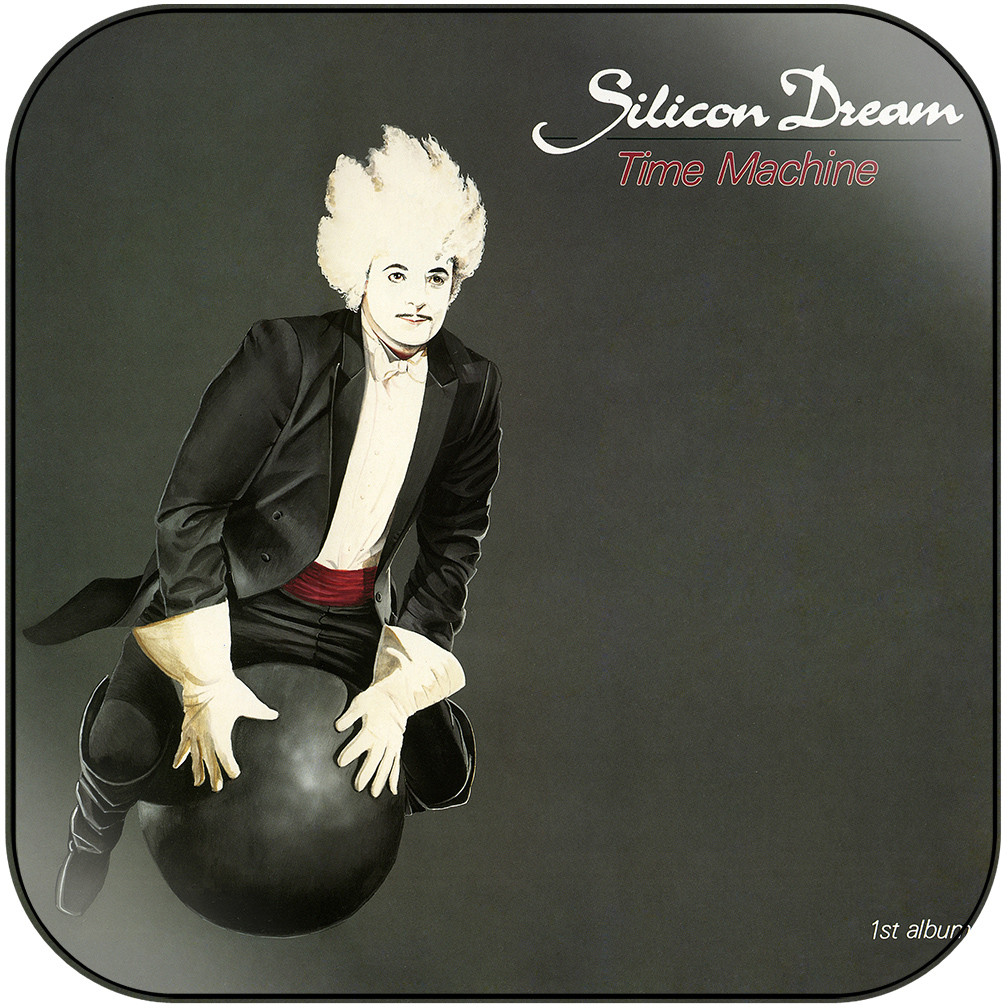 Silicon Dream Time Machine Album Cover Sticker