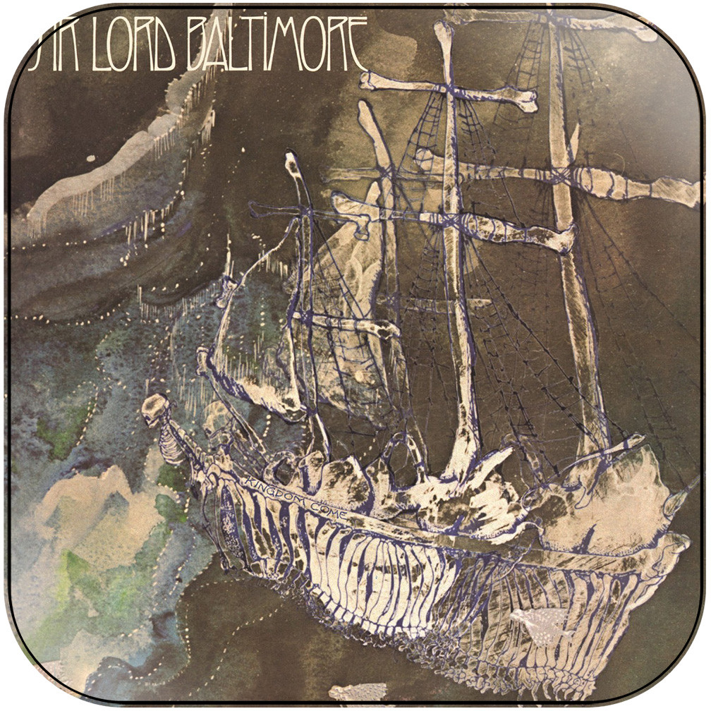 Sir Lord Baltimore Kingdom Come Album Cover Sticker