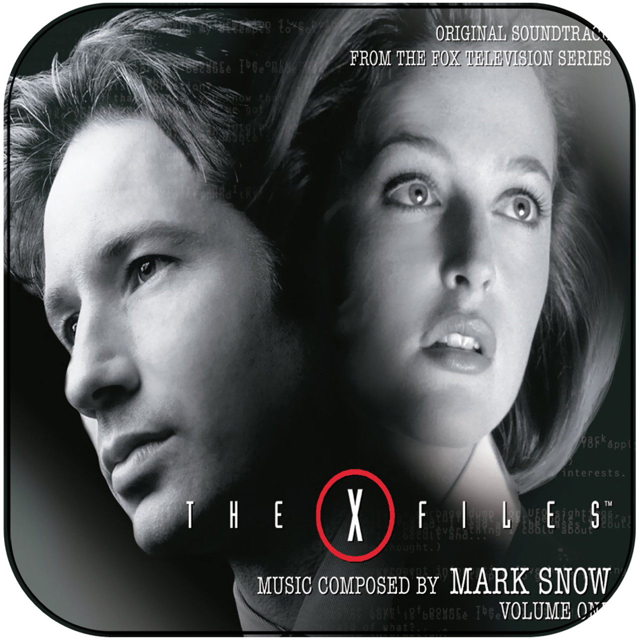Mark Snow The X Files Volume One-1 Album Cover Sticker
