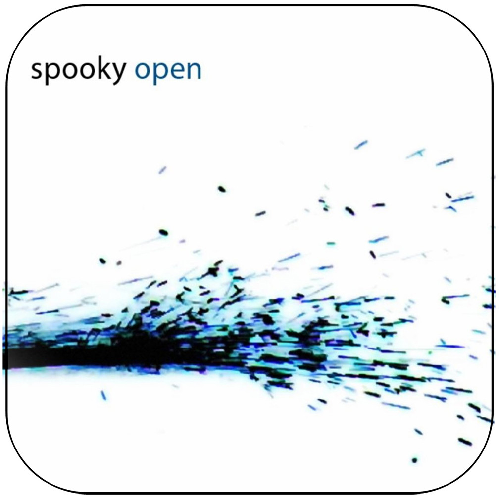 Spooky Open Album Cover Sticker