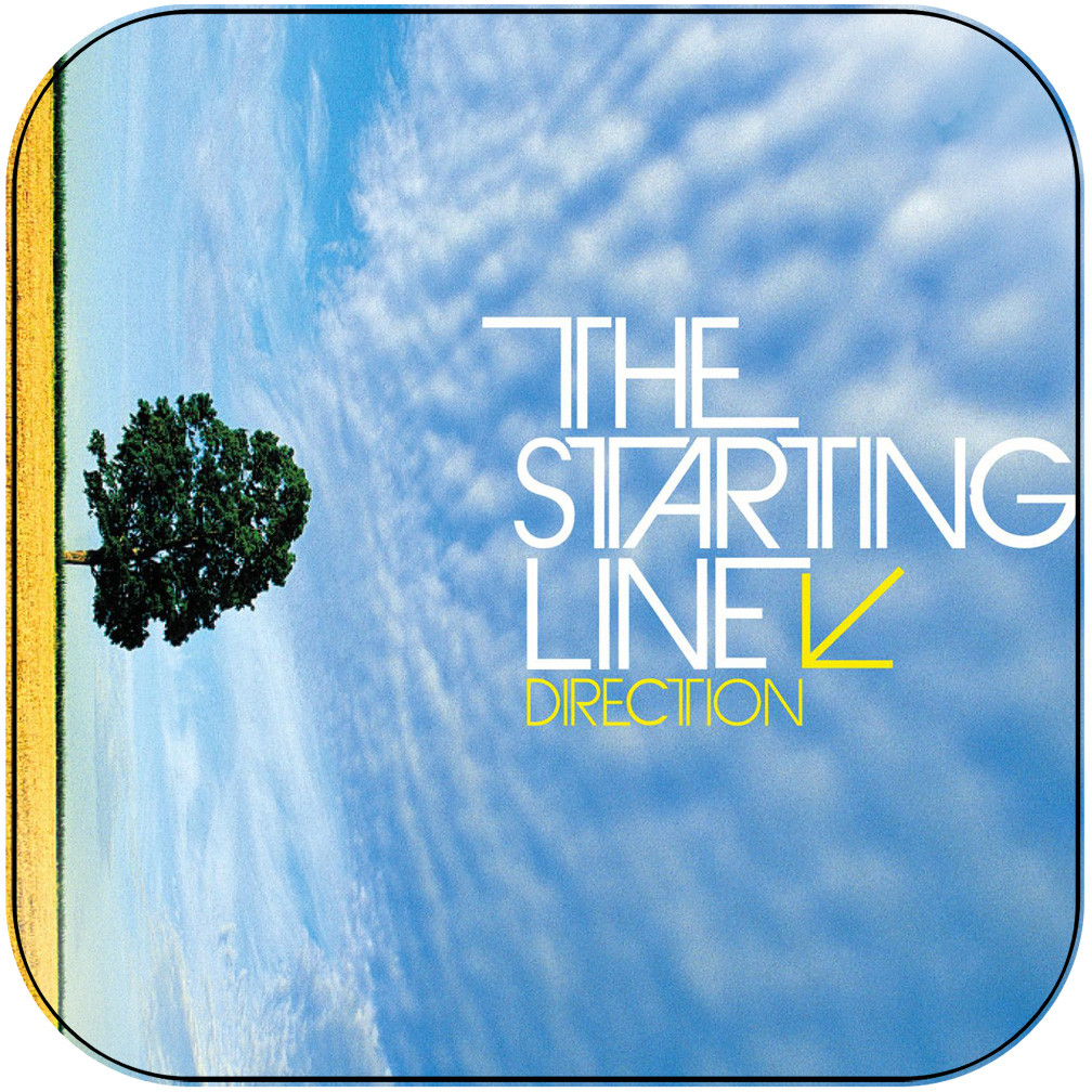 The Starting Line Direction Album Cover Sticker