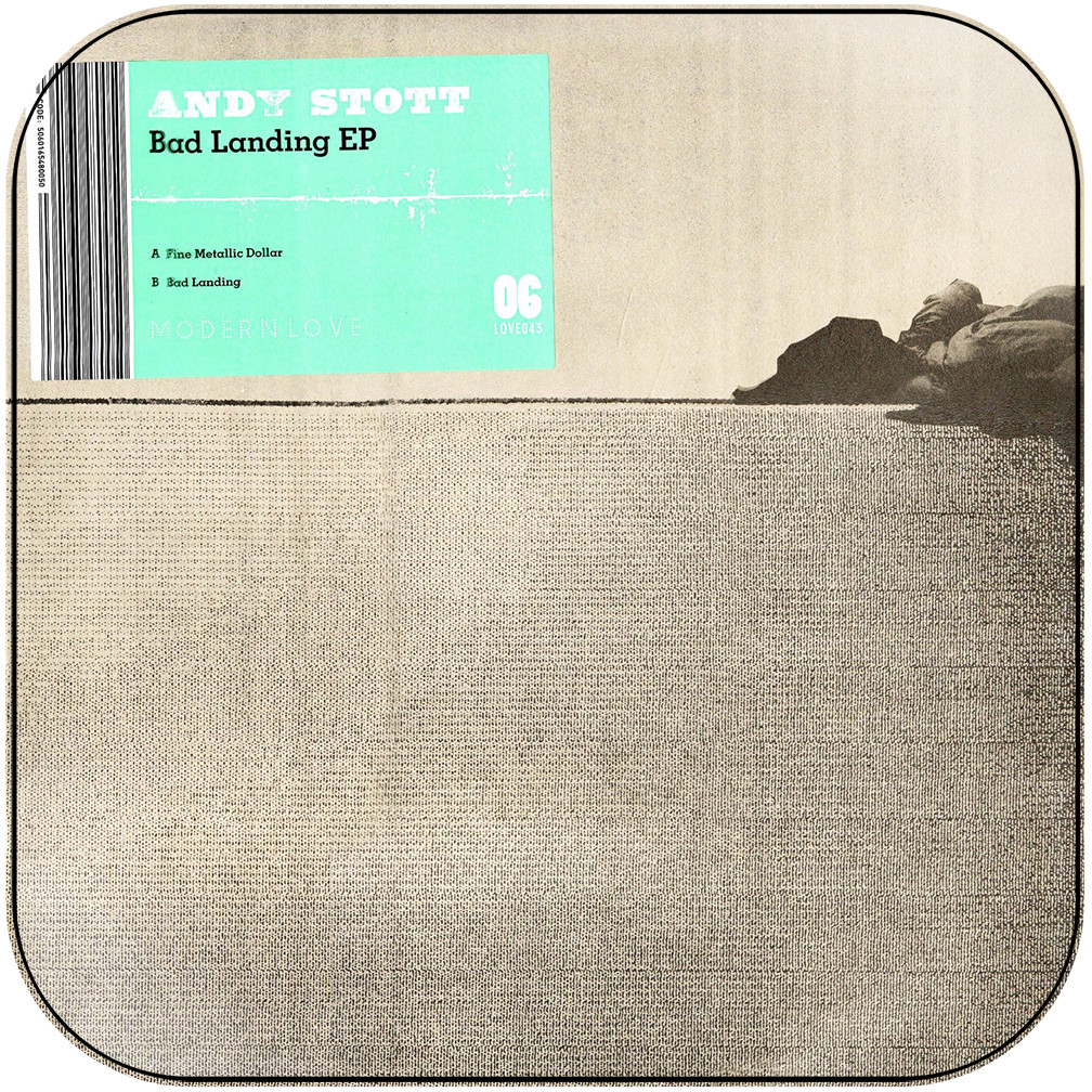 Andy Stott Bad Landing Album Cover Sticker