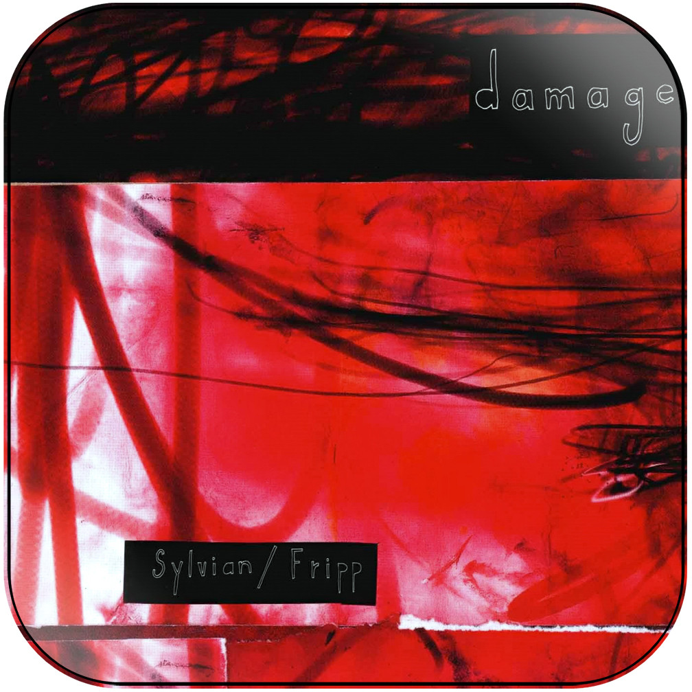 David Sylvian Damage-2 Album Cover Sticker