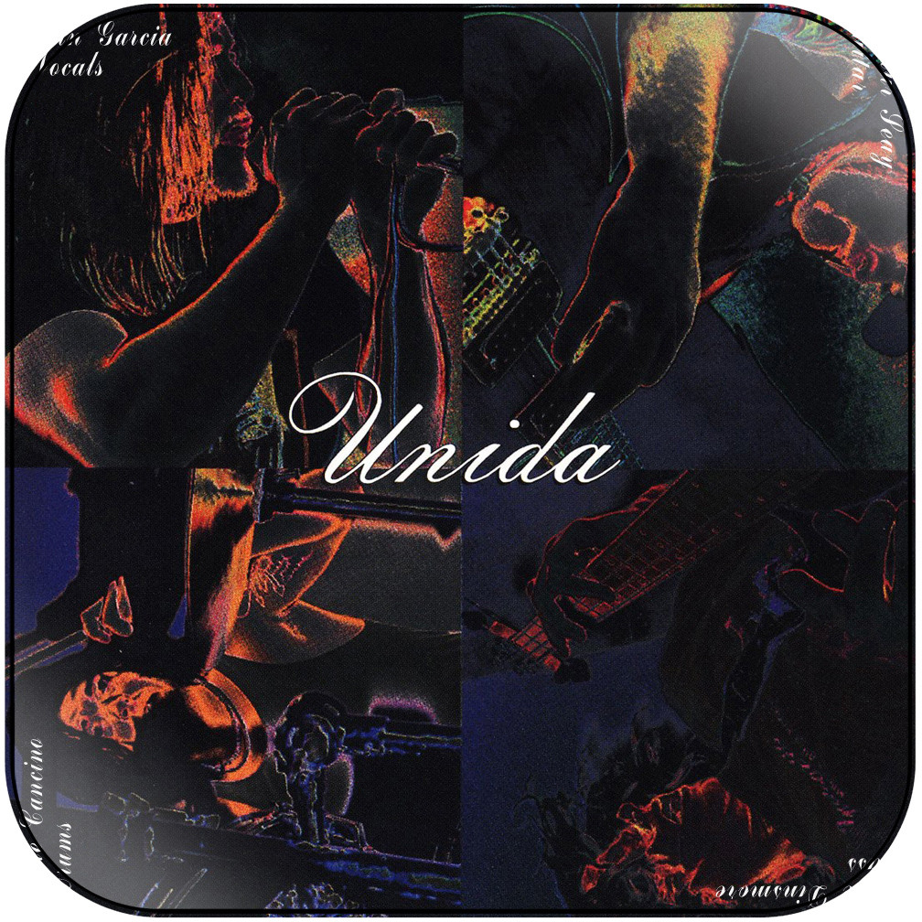 Unida The Great Divide Album Cover Sticker Album Cover Sticker