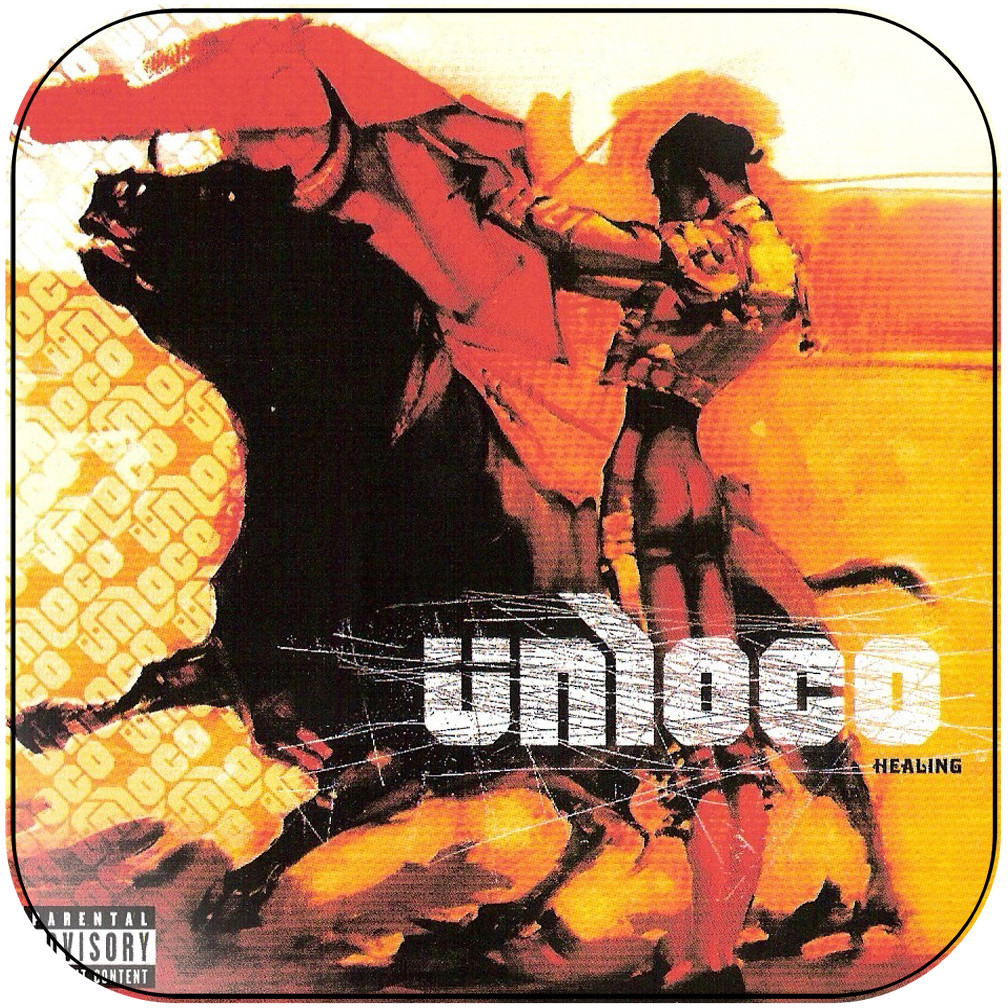 Unloco Healing-1 Album Cover Sticker Album Cover Sticker