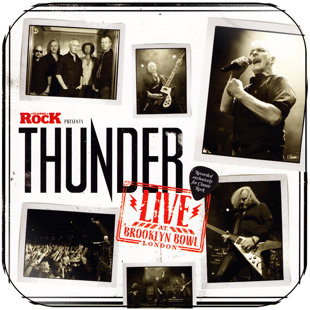 Thunder Live Album Cover Sticker