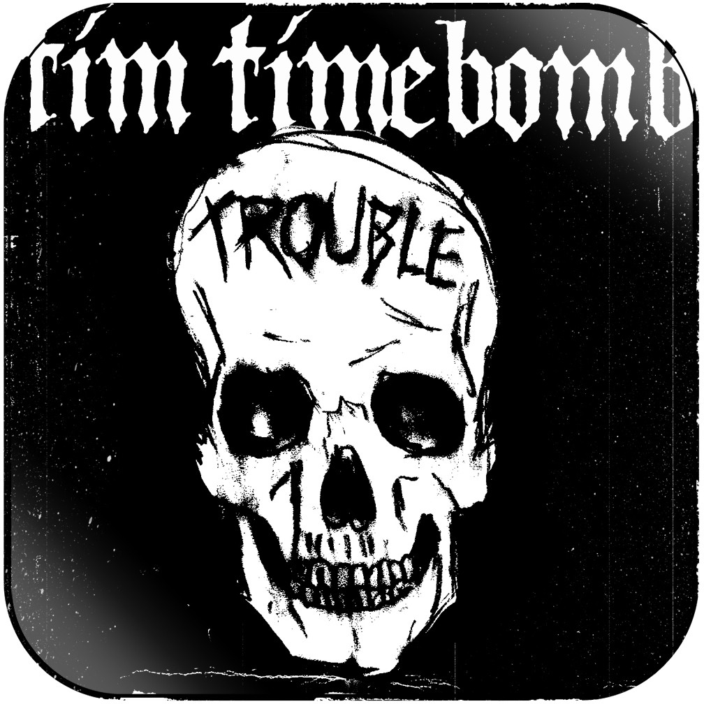 Tim Timebomb Trouble Album Cover Sticker