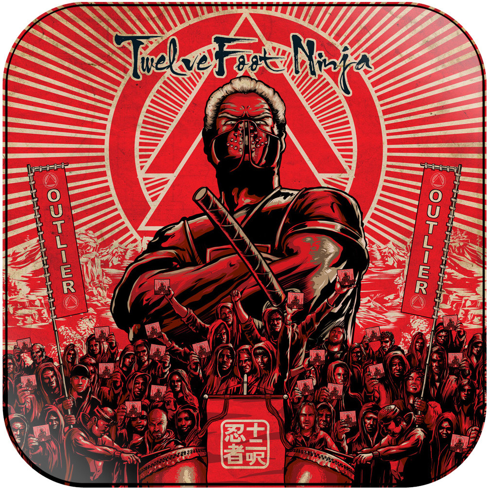 Twelve Foot Ninja Outlier Album Cover Sticker