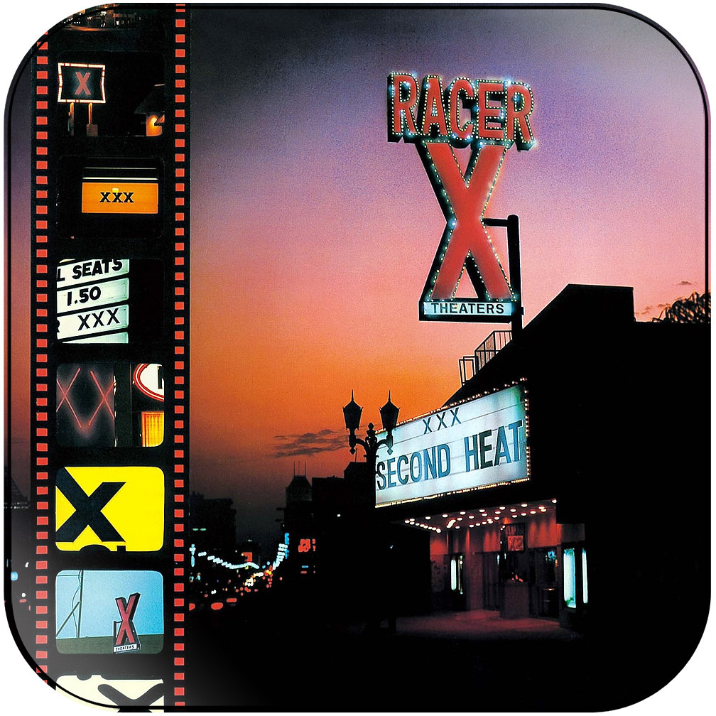 Racer X second heat Album Cover Sticker Album Cover Sticker