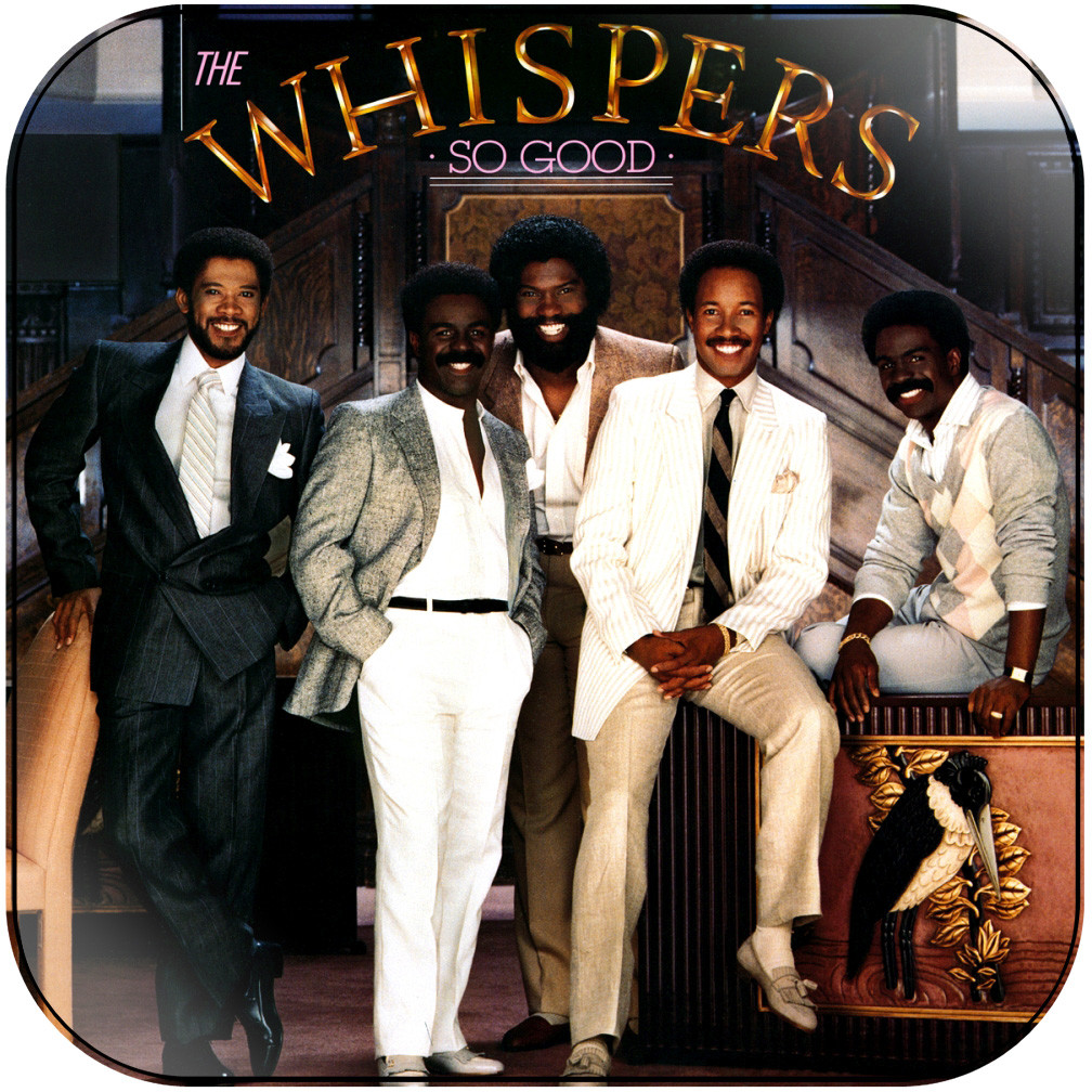 The Whispers So Good Album Cover Sticker