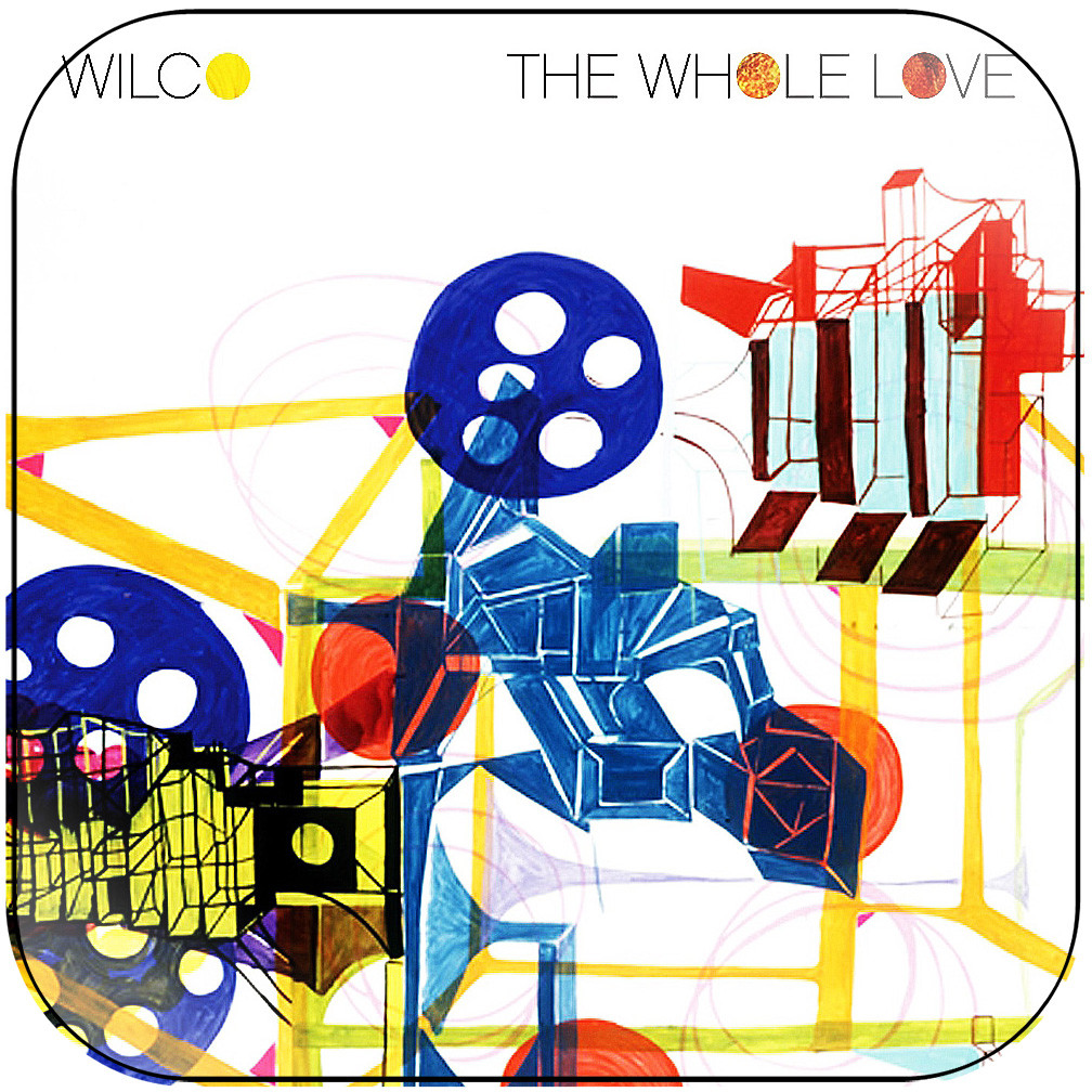 Wilco The Whole Love-1 Album Cover Sticker