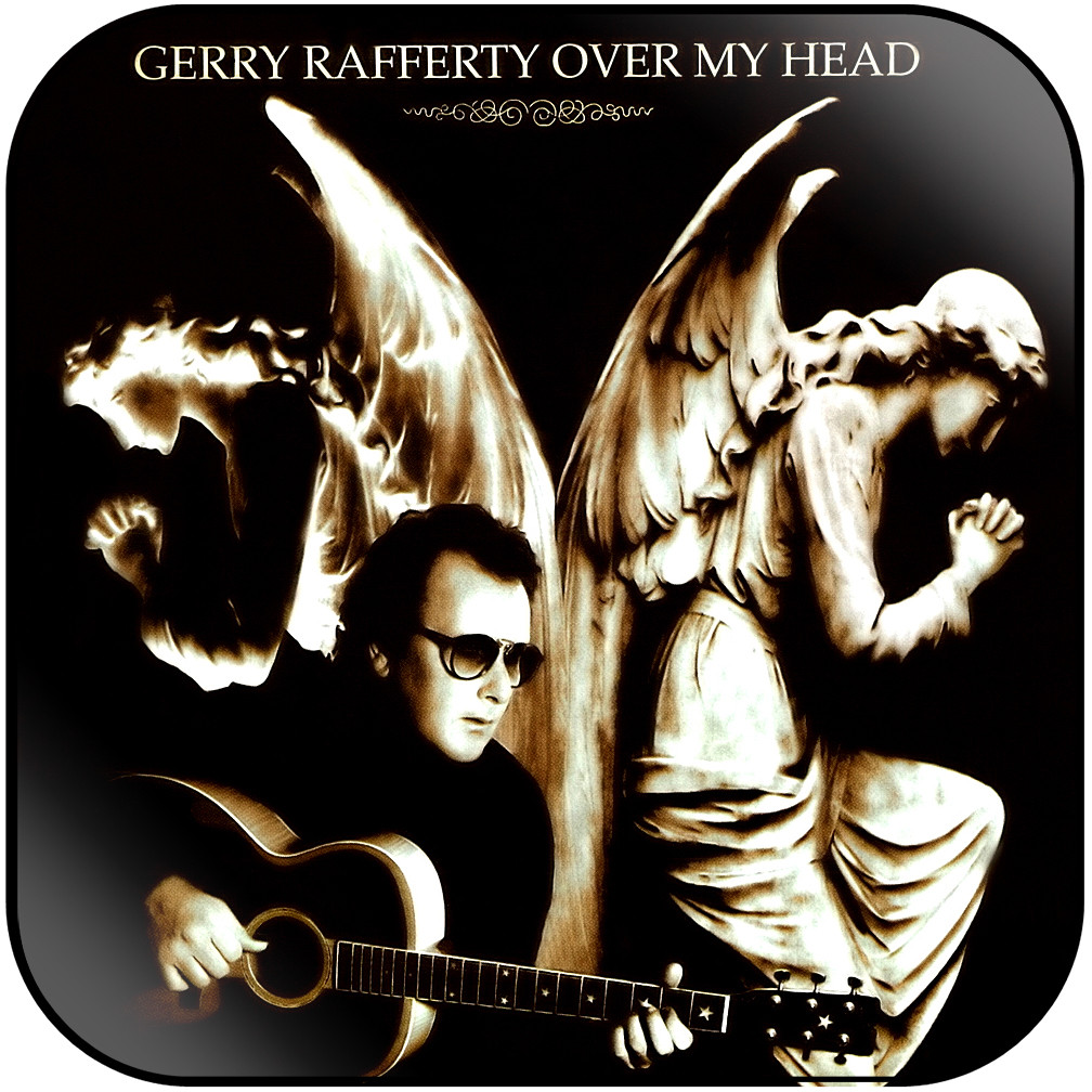 Gerry Rafferty over my head Album Cover Sticker Album Cover Sticker