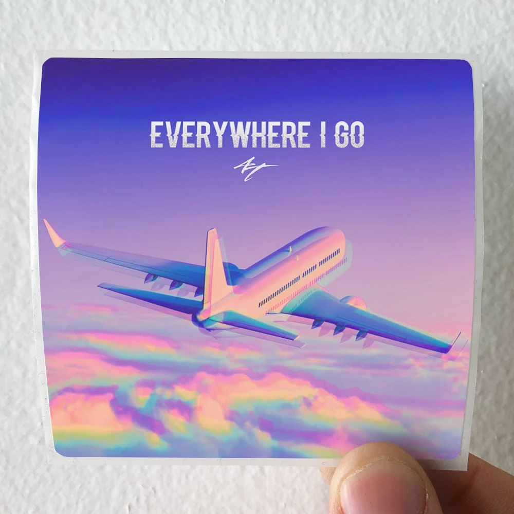4 Trinity Everywhere I Go Album Cover Sticker
