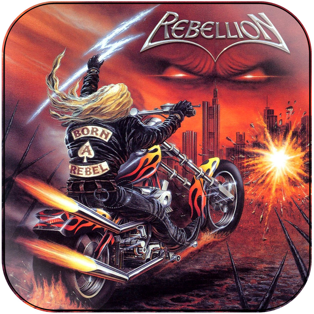 Rebellion born a rebel Album Cover Sticker Album Cover Sticker