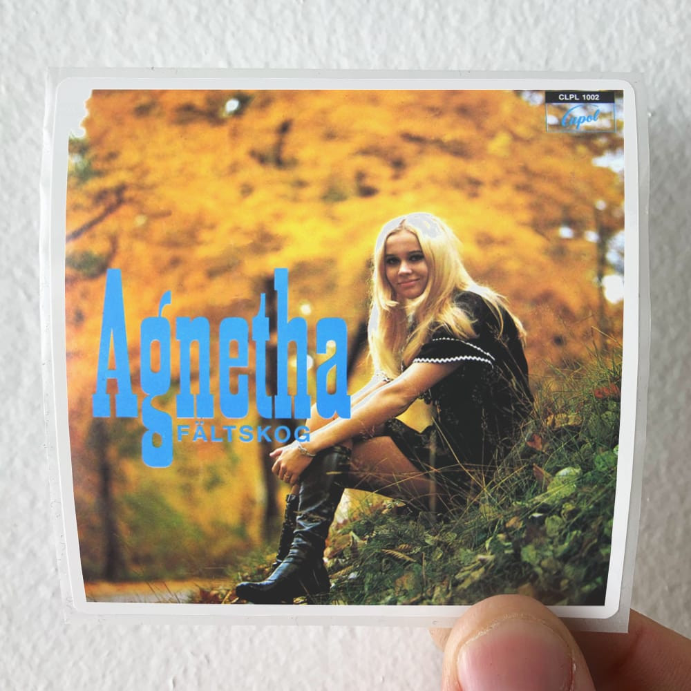 Agnetha Faltskog Agnetha Fltskog Album Cover Sticker