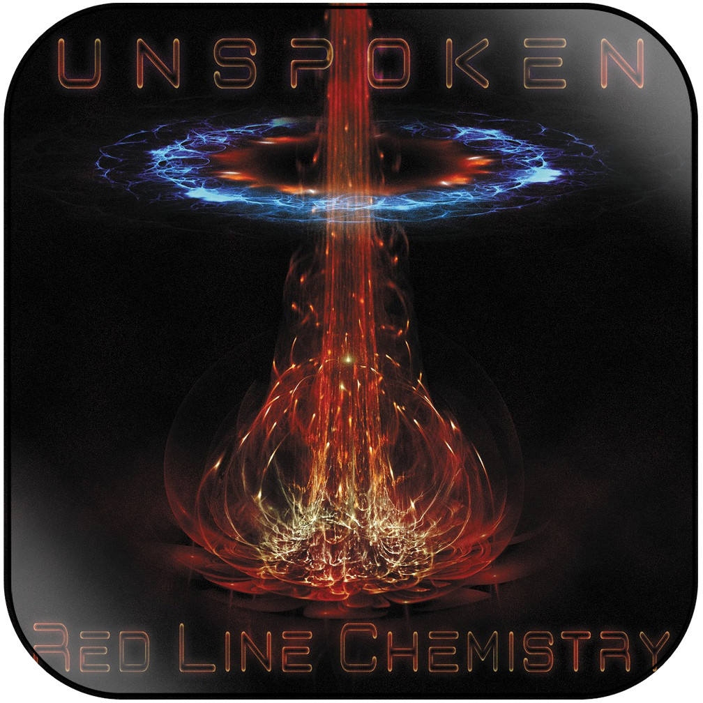 Red Line Chemistry unspoken Album Cover Sticker Album Cover Sticker