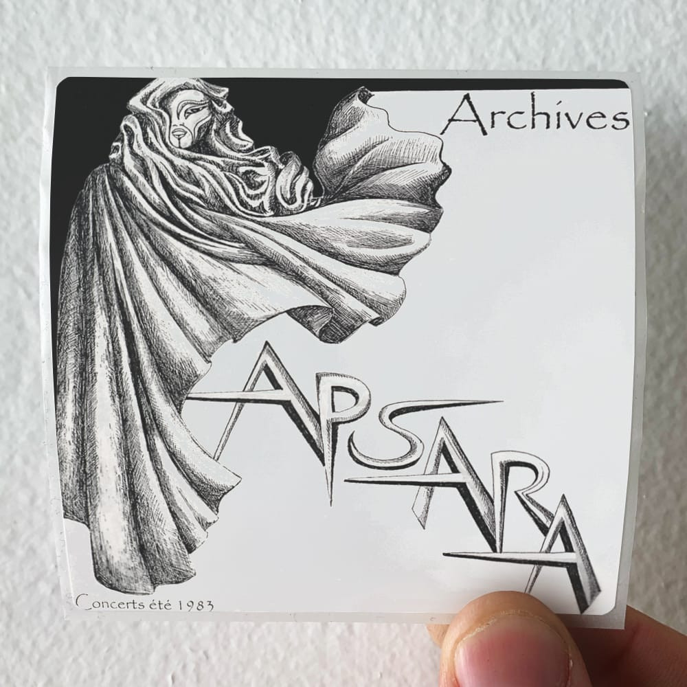 Apsara Archives Album Cover Sticker