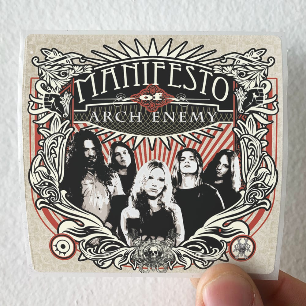 Arch Enemy Manifesto Of Arch Enemy Album Cover Sticker