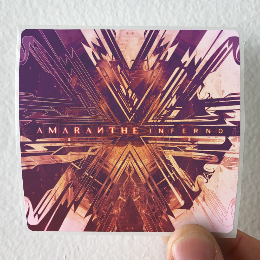 Amaranthe Inferno Album Cover Sticker
