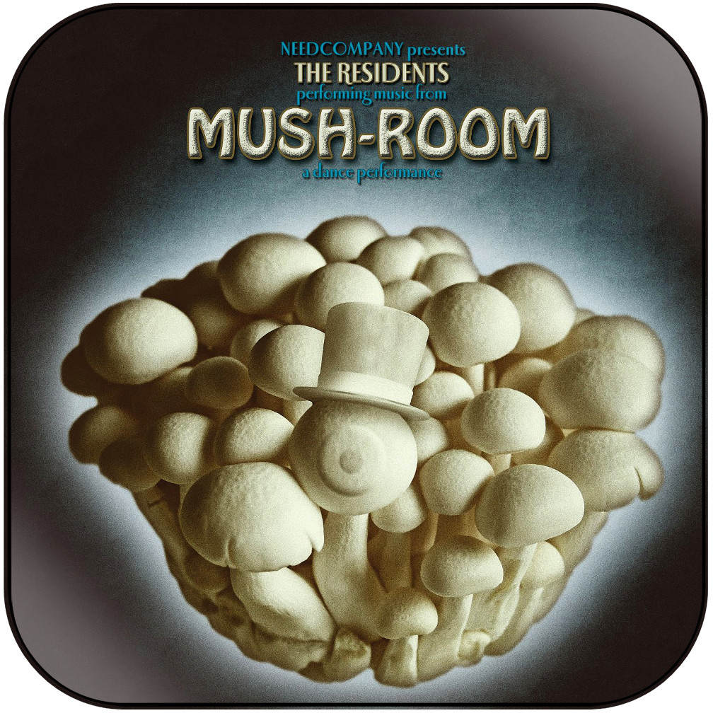 The Residents mush room Album Cover Sticker Album Cover Sticker