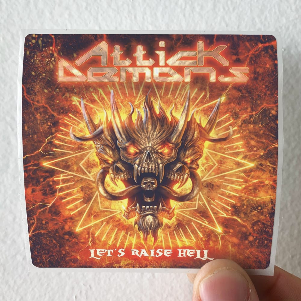 Attick Demons Attick Demons Album Cover Sticker
