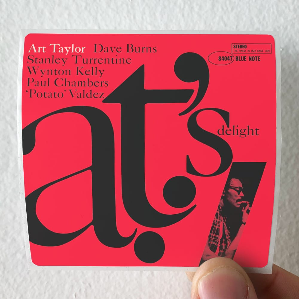 Art Taylor Ats Delight Album Cover Sticker