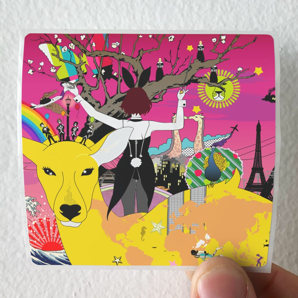 ASIAN KUNG-FU GENERATION World World World Album Cover Sticker