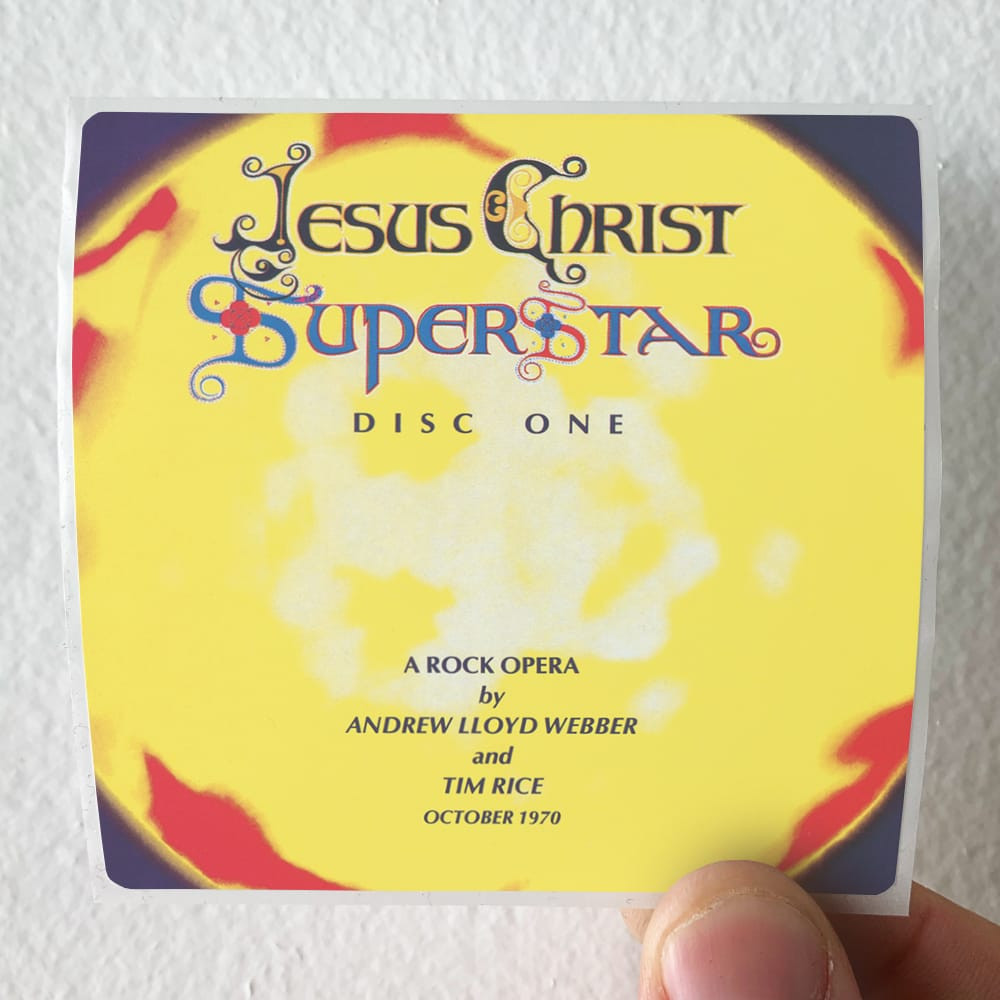 Andrew Lloyd Webber Jesus Christ Superstar 2 Album Cover Sticker