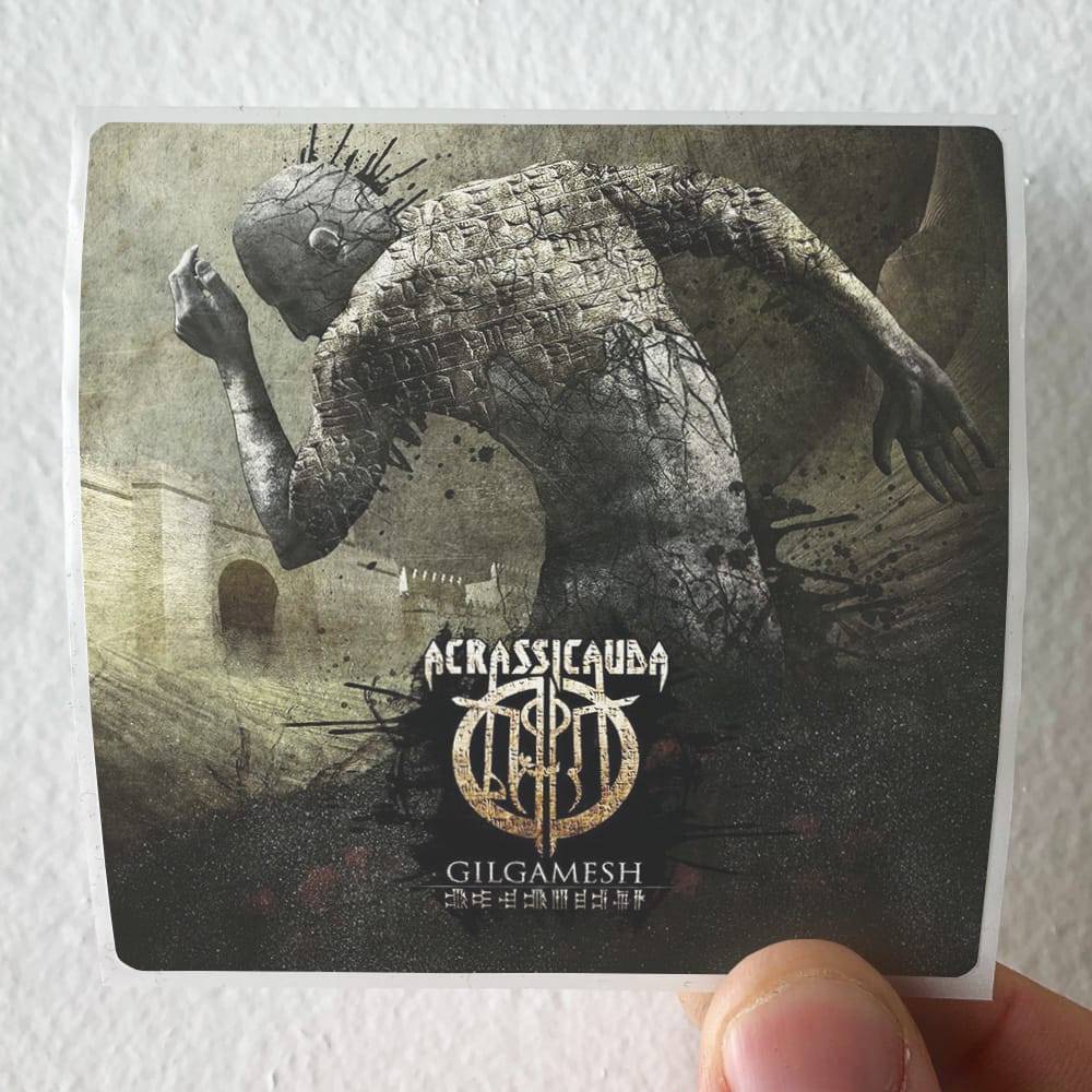 Acrassicauda Gilgamesh Album Cover Sticker