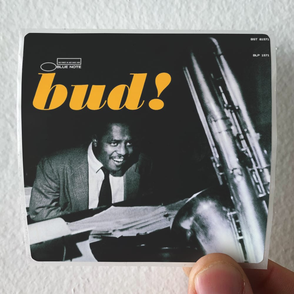 Bud Powell The Amazing Bud Powell Volume Three Bud Album Cover Sticker