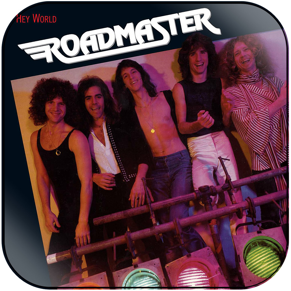 Roadmaster hey world Album Cover Sticker Album Cover Sticker