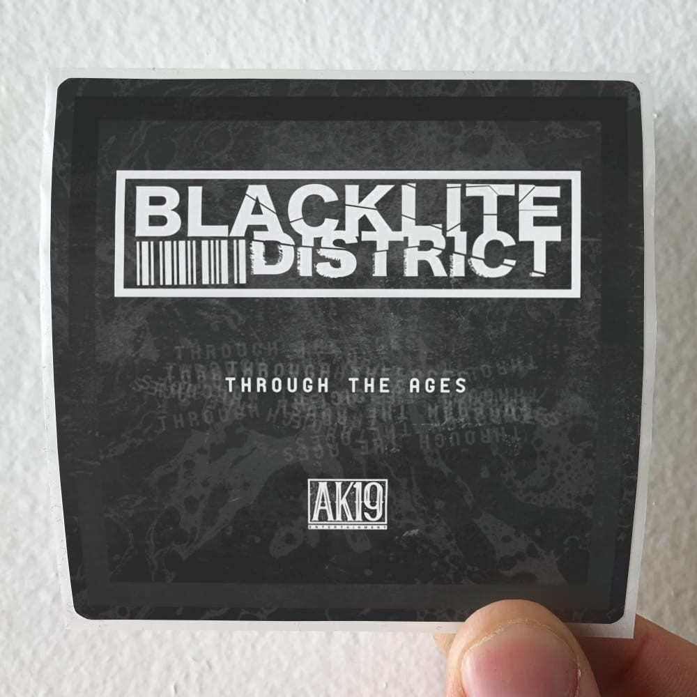 Blacklite District Through The Ages Album Cover Sticker