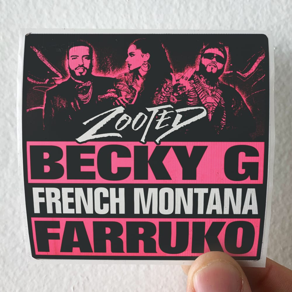 Becky G Zooted Album Cover Sticker