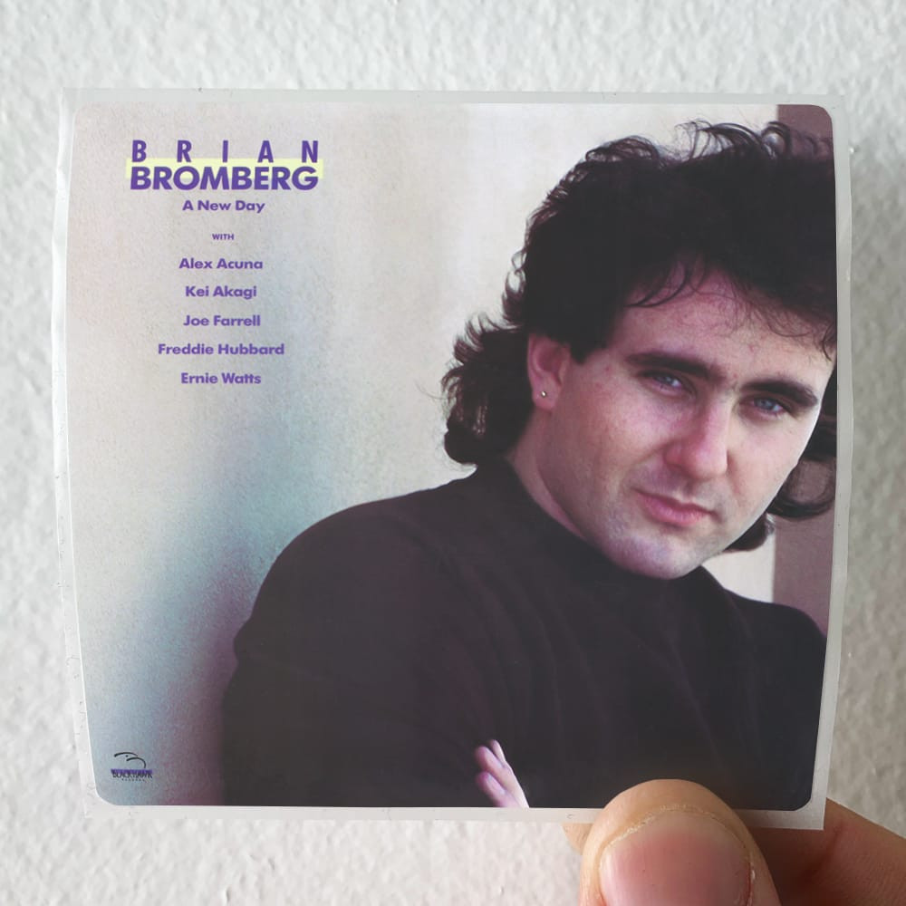 Brian Bromberg A New Day Album Cover Sticker