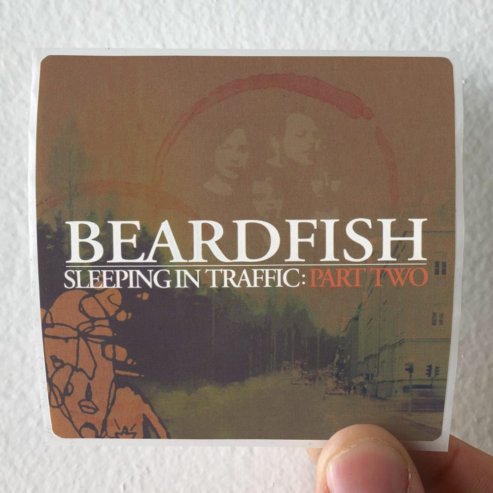 Beardfish Sleeping In Traffic Part Two Album Cover Sticker