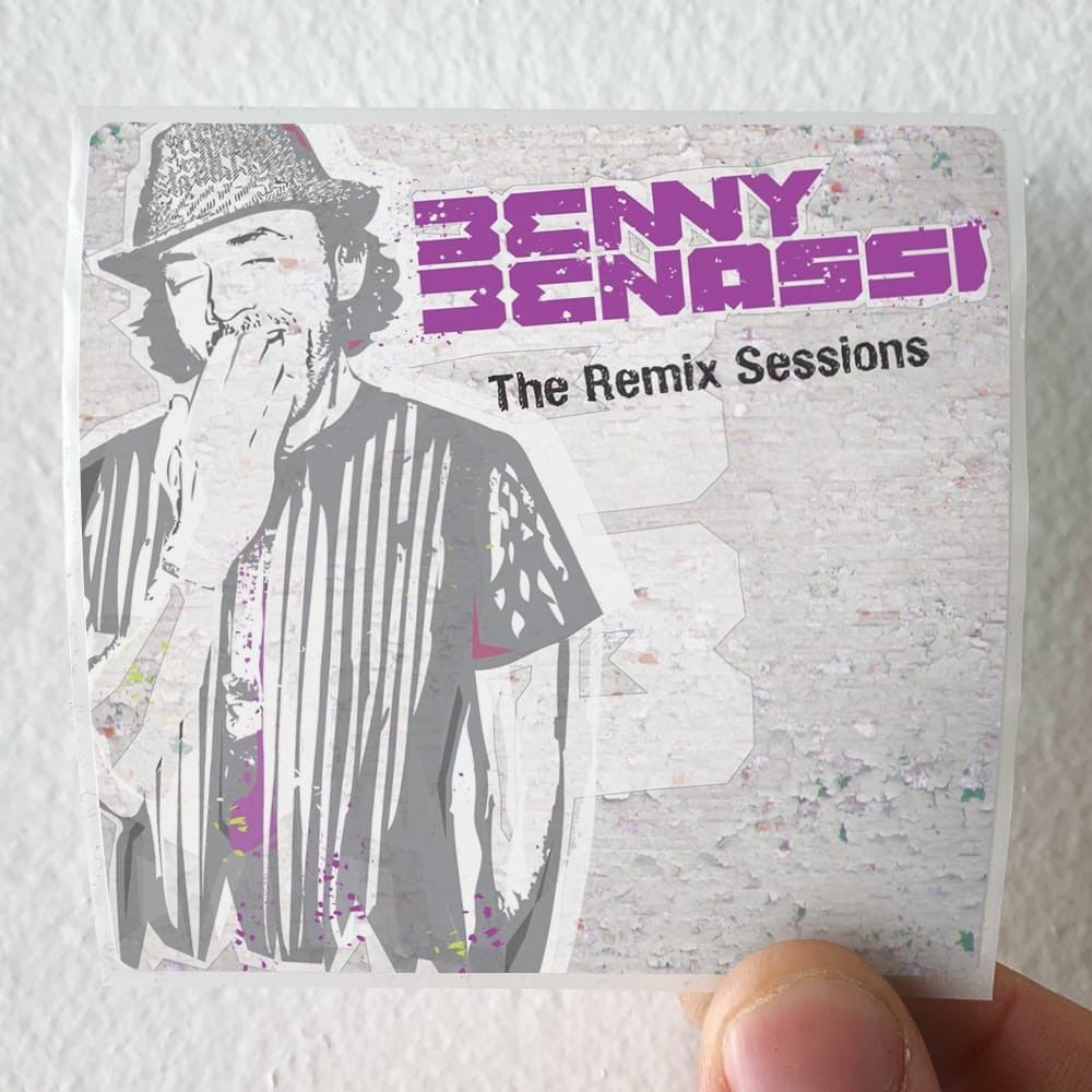 Benassi Benny Benny Benassi The Remix Sessions Album Cover Sticker