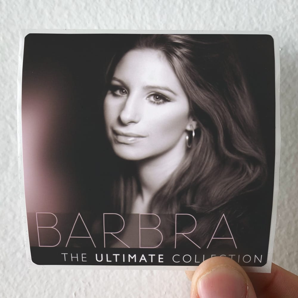 Barbra Streisand The Ultimate Collection Album Cover Sticker