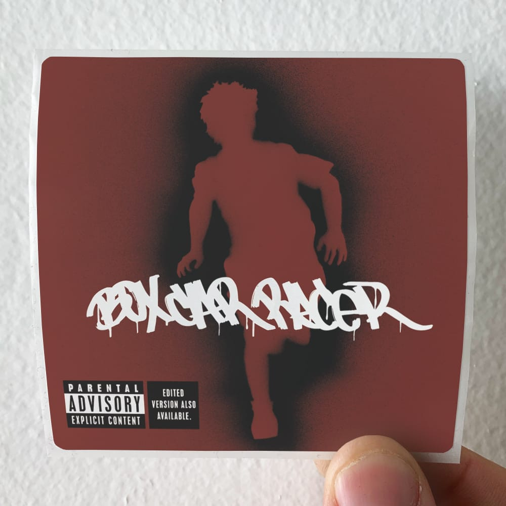 Box Car Racer Box Car Racer 3 Album Cover Sticker