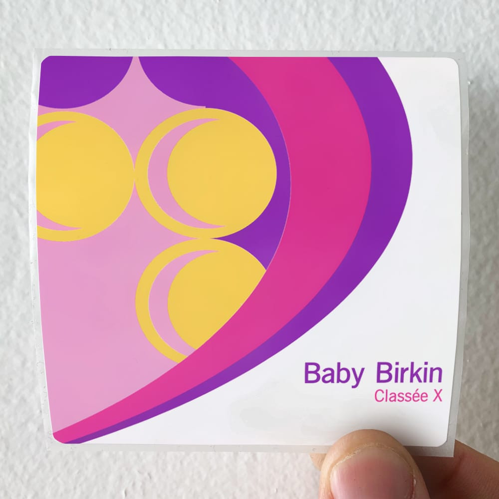 Baby Birkin Classe X Album Cover Sticker