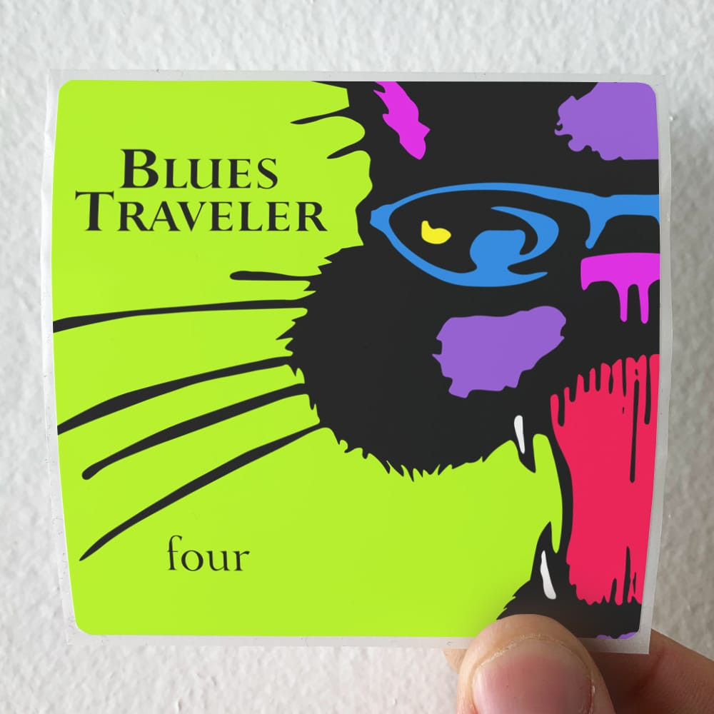 Blues Traveler Four Album Cover Sticker