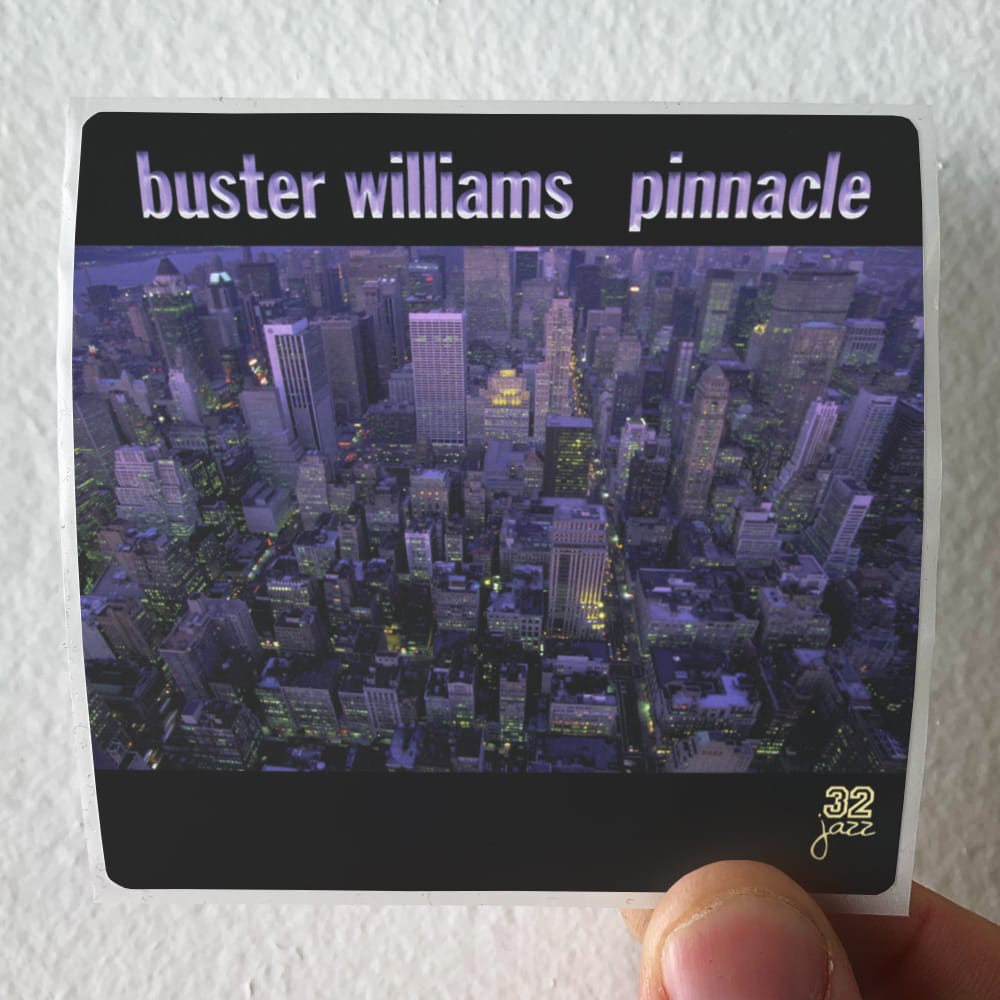 Buster Williams Pinnacle Album Cover Sticker