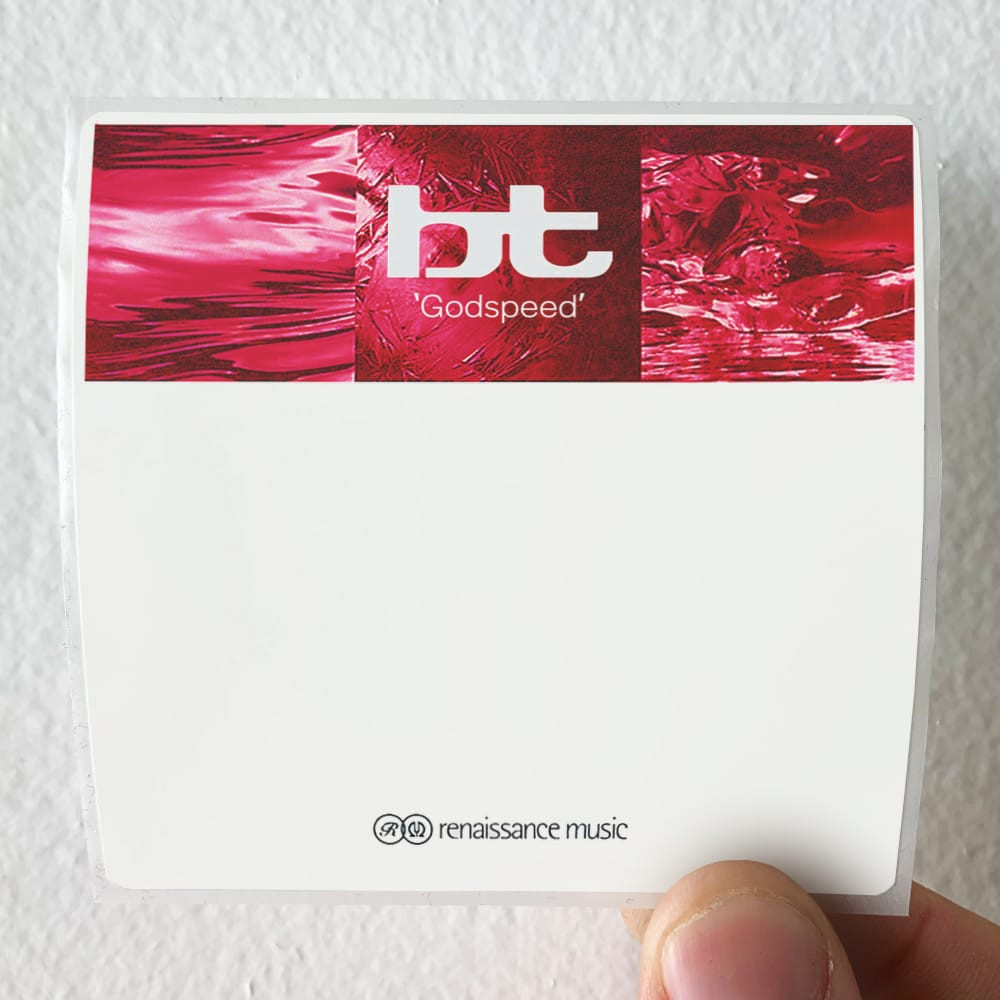 BT Godspeed Album Cover Sticker